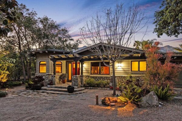 This Charming Craftsman Estate, Surrounded by fragrant Citrus Orchards ...