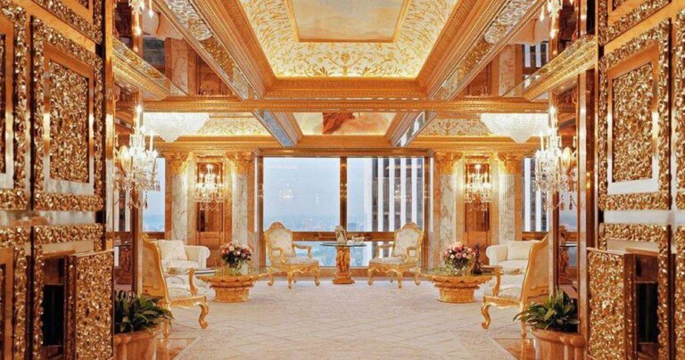 Inside Donald Trump's $100 Million Penthouse in New York City