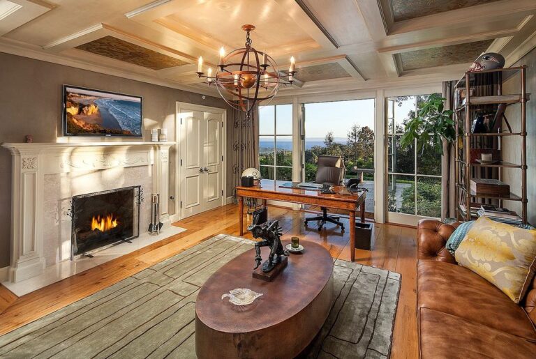 Don Johnson’s French Country Farmhouse: The "House of Oaks" in Santa ...