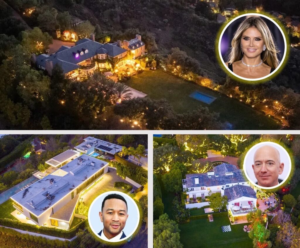 Celebrity Mansions Light Up the Holidays With Extravagant Displays