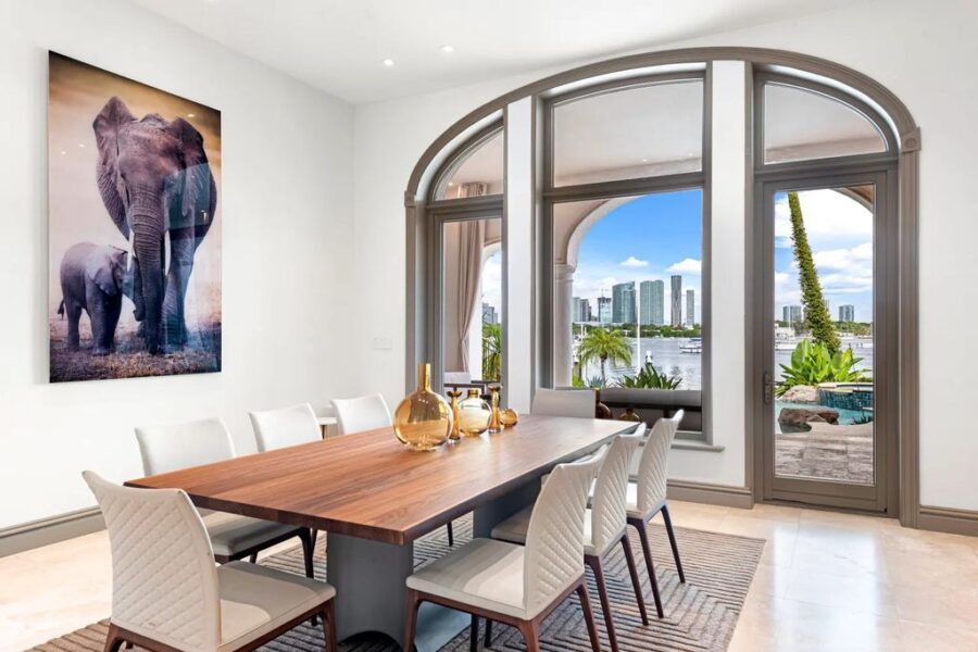 NBA Star Jimmy Butler Rents Miami Beach Waterfront Mansion with Option ...