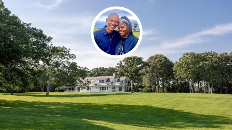 The Obamas' Former Martha’s Vineyard Vacation Home Listed for $39 Million