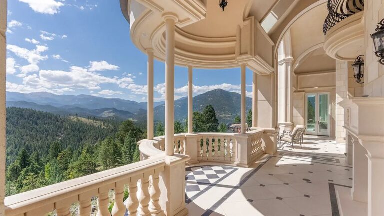 Chuck Bluth’s $60 Million Chateau V Castle in Evergreen, CO