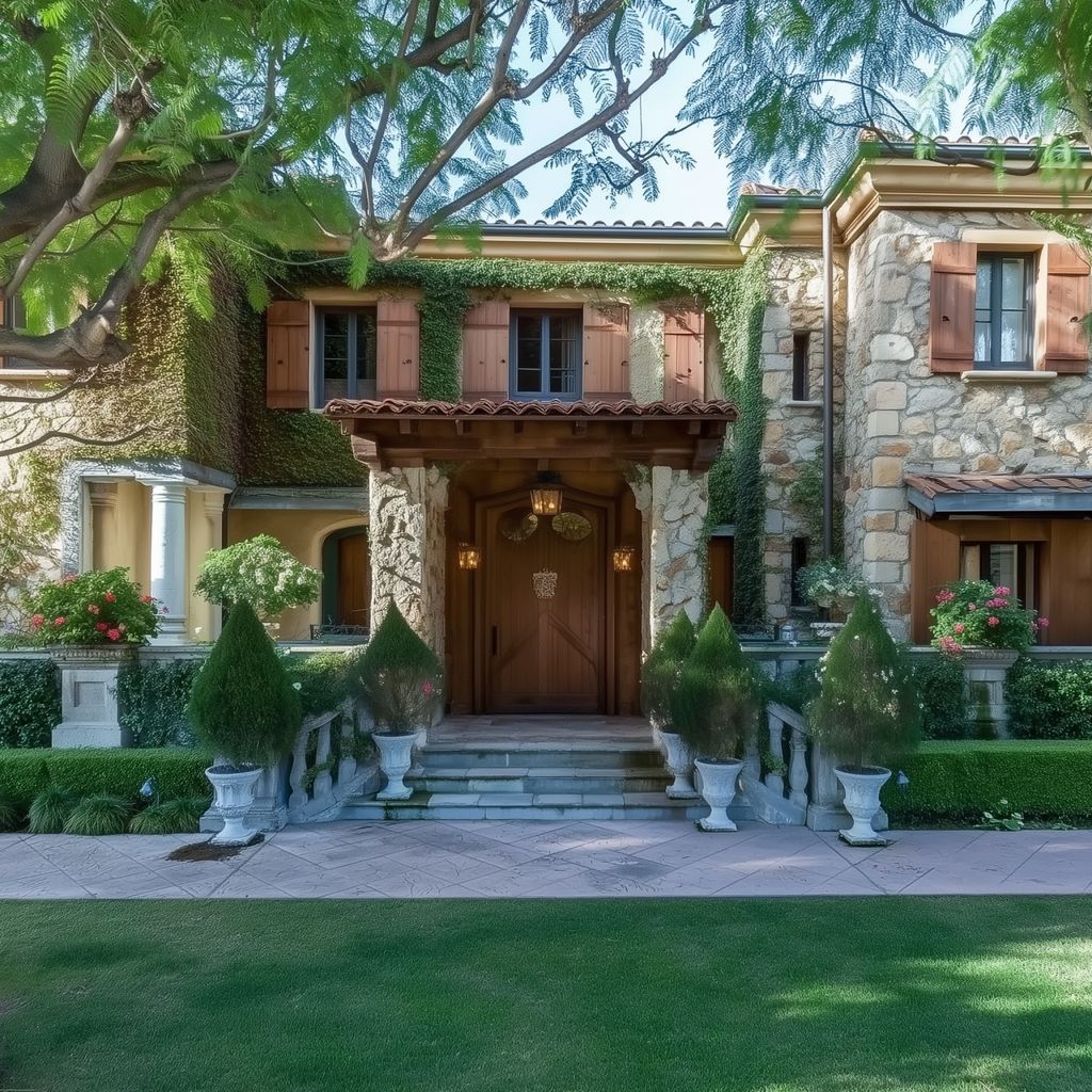 Charlie Sheen Sells $8.49M Mediterranean Revival Mansion in Beverly Hills