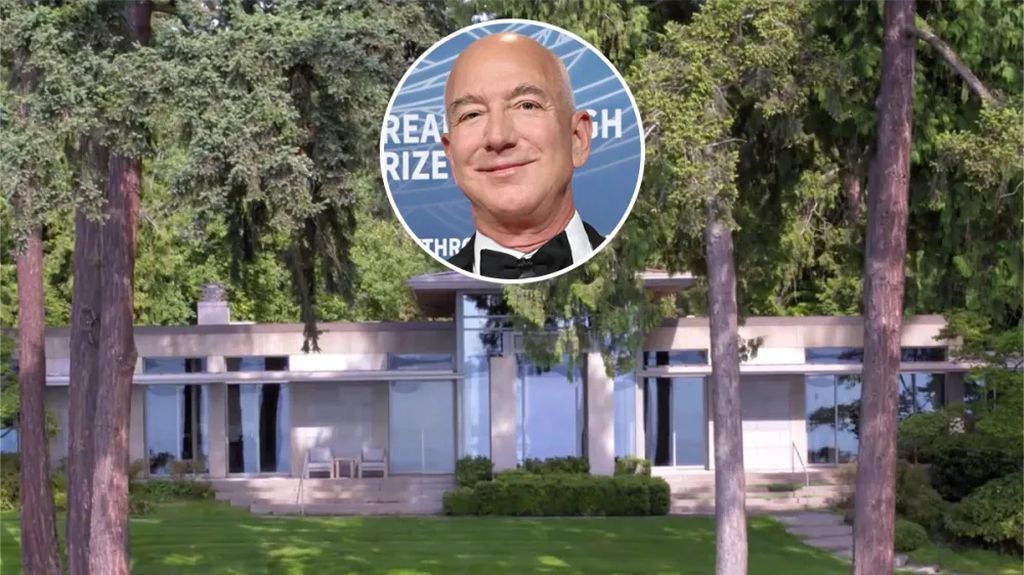 Jeff Bezos Sets a New Record with $63 Million Washington Waterfront Estate
