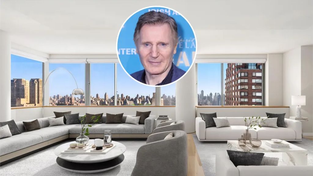 Liam Neeson’s $10.8M Park-View Manhattan Penthouse Combines Iconic ...